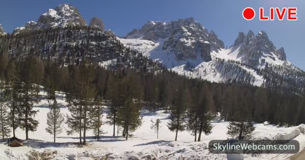 Live HD Webcam Auronzo di Cadore Antorno Lake,Auronzo di Cadore Antorno ...