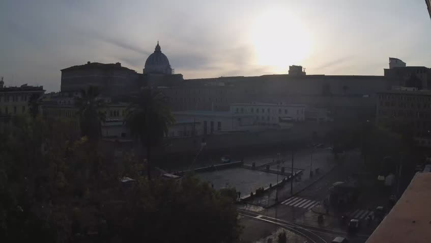 Live HD Webcam Cupola of St. Peter Basilica Vatican City,Cupola of St ...