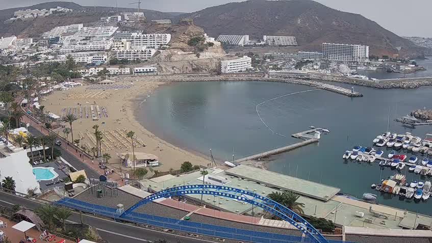 Webcam HD en directo Mogán Playa de Puerto Rico,Mogán Playa de Puerto ...