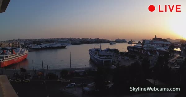Live HD Webcam Hafen von Piräus,Hafen von Piräus Webcam ...