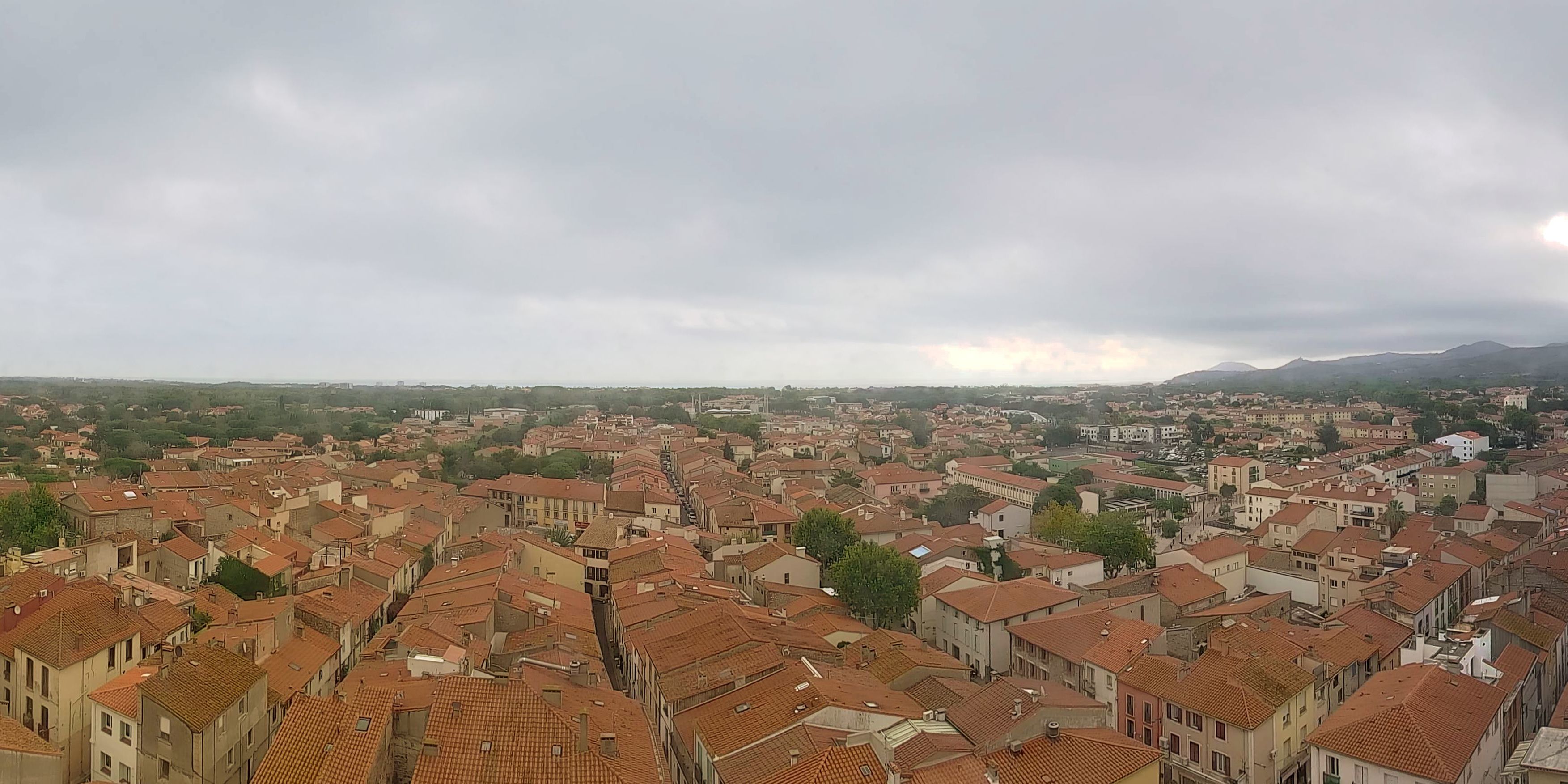 Caméra Web HD en direct d'Argelès-sur-Mer : City Panorama,Argelès-sur ...