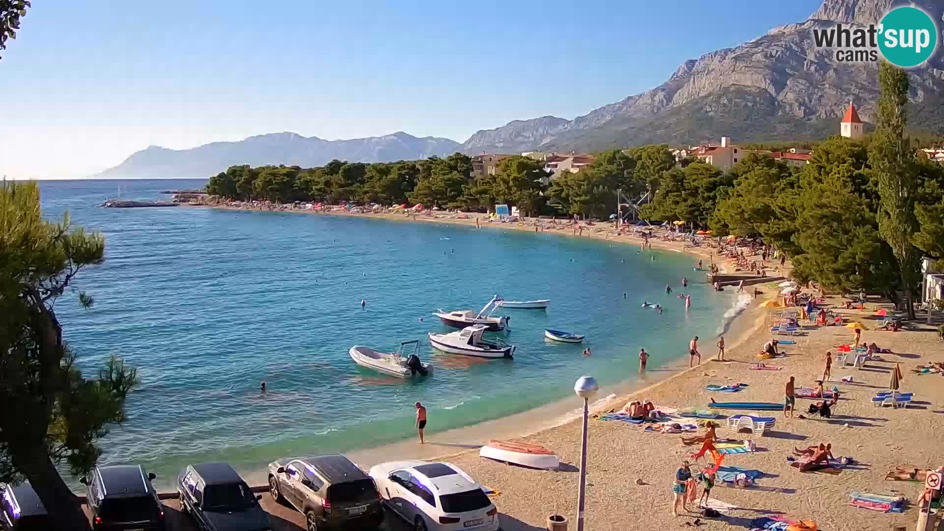 Live HD Webcam Baška Voda,Baška Voda Webcam - worldlivecamera.com