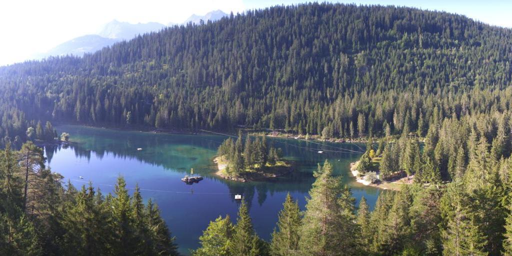 Live HD Webcam Flims: roundshot 130° Panorama Caumasee,Flims: roundshot ...