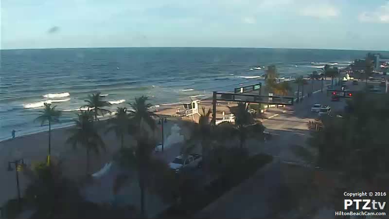 Live HD Webcam Fort Lauderdale, Florida: Livestream Hilton Beach,Fort ...