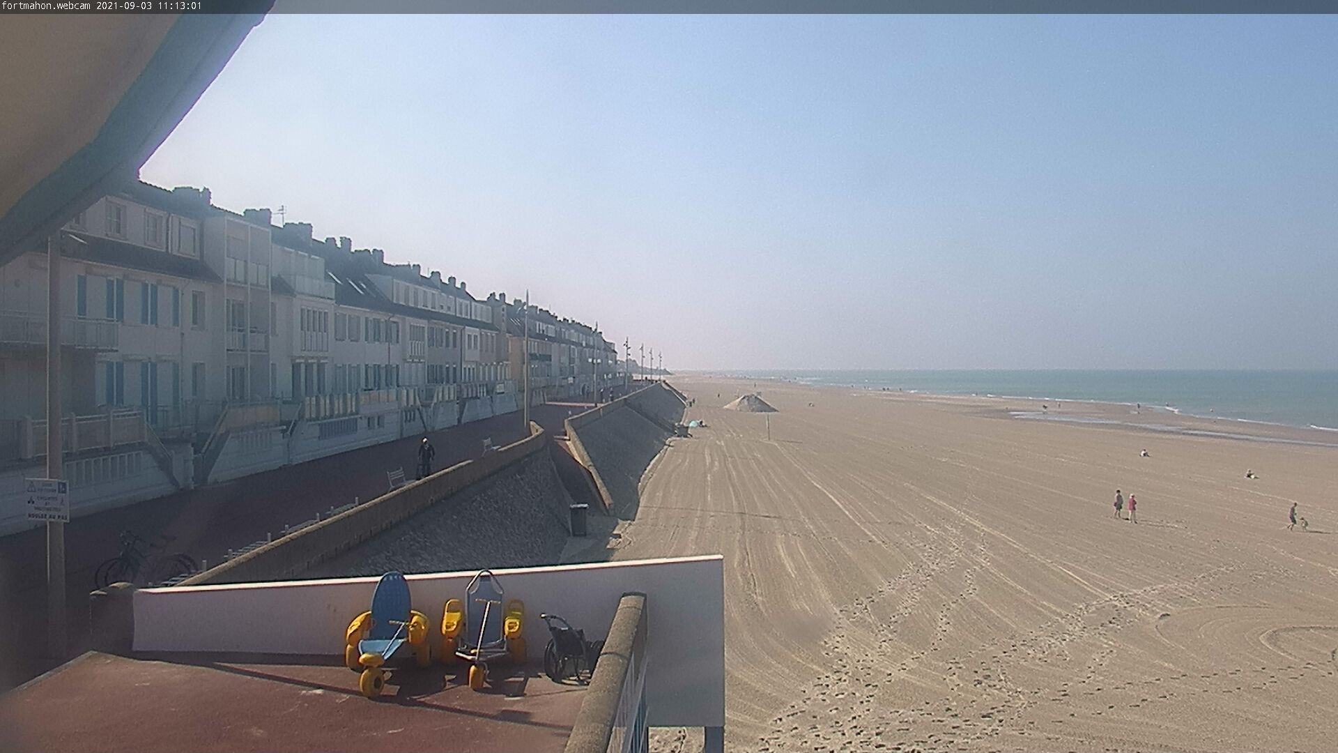 Live HD Webcam Fort-Mahon-Plage : Vue de la plage de Fort-Mahon,Fort ...