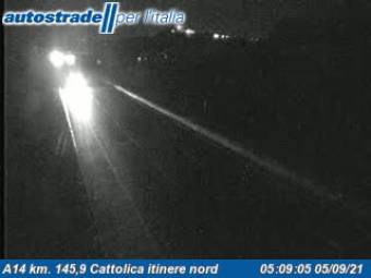Live HD Webcam Gabbice Mare: Traffic A14 - KM 145,9 - Cattolica itinere ...