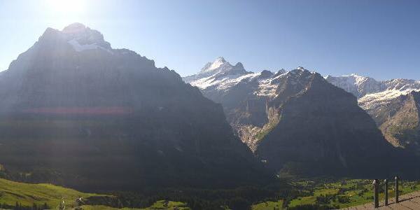 Live HD Webcam Grindelwald: roundshot 360° Panorama First,Grindelwald ...