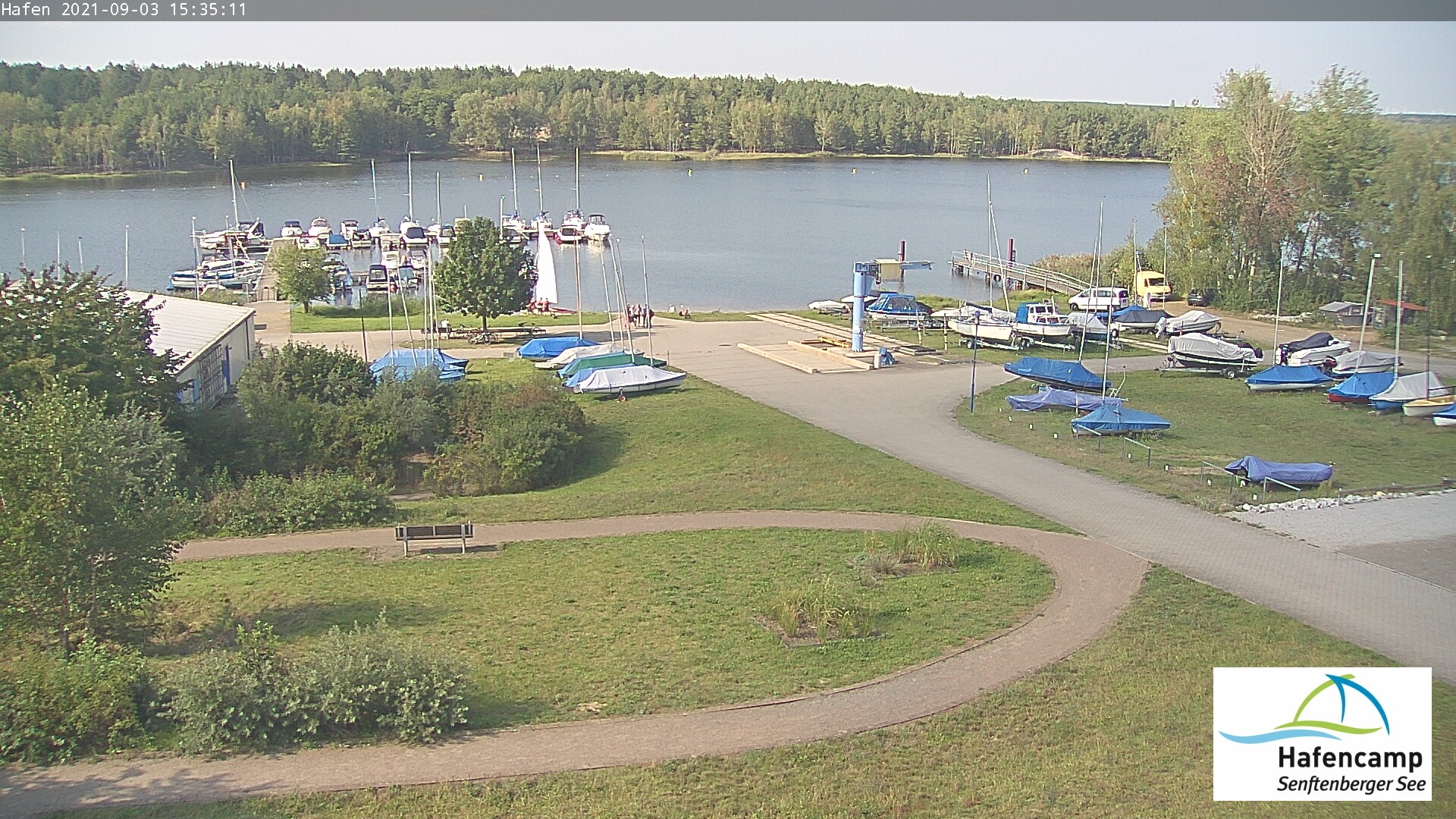 Live HD Webcam Großkoschen: Hafencamp Senftenberger See,Großkoschen ...