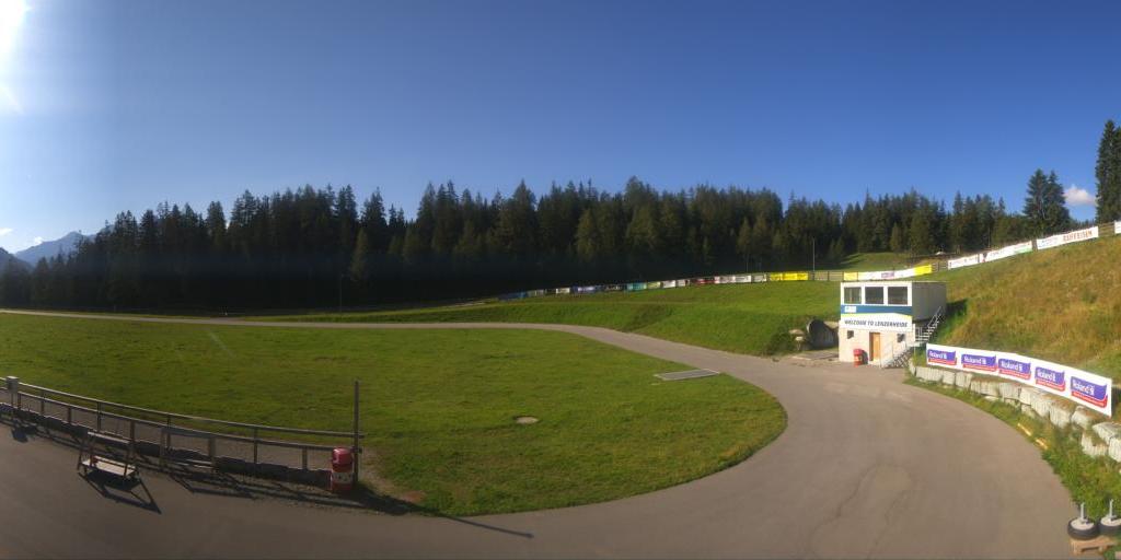Live HD Webcam Lantsch/Lenz: 360° Panorama Biathlon Arena,Lantsch/Lenz ...