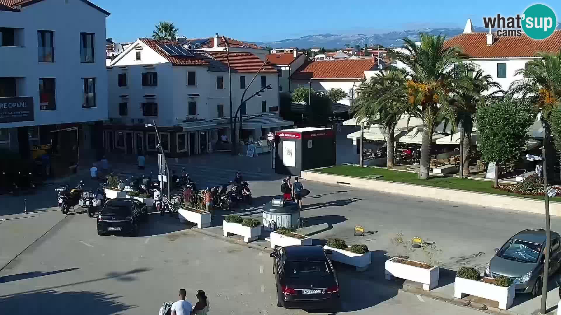 Live HD Webcam Novalja (Pag): Novalja Seaside Promenade,Novalja (Pag ...