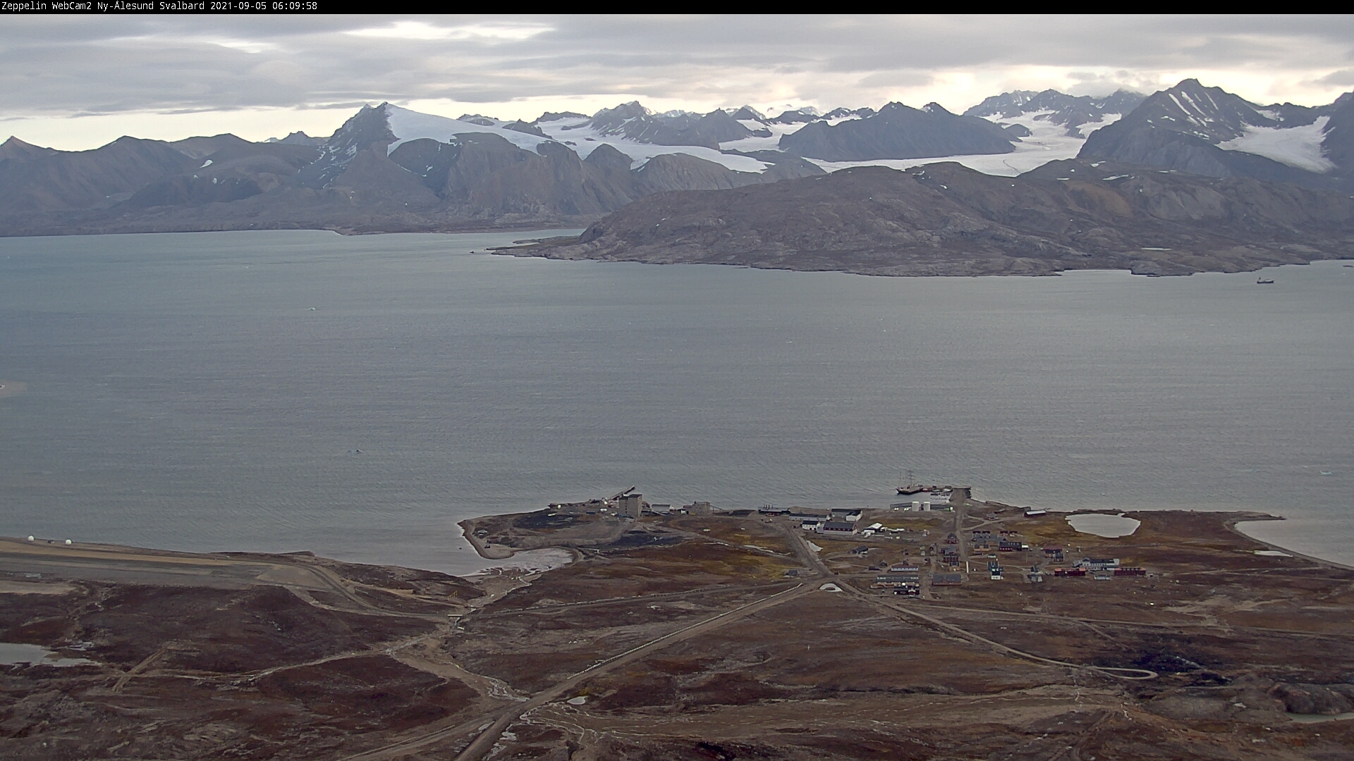 Live HD Webcam Longyearbyen (Spitsbergen) : 360° Port de Longyearbyen ...